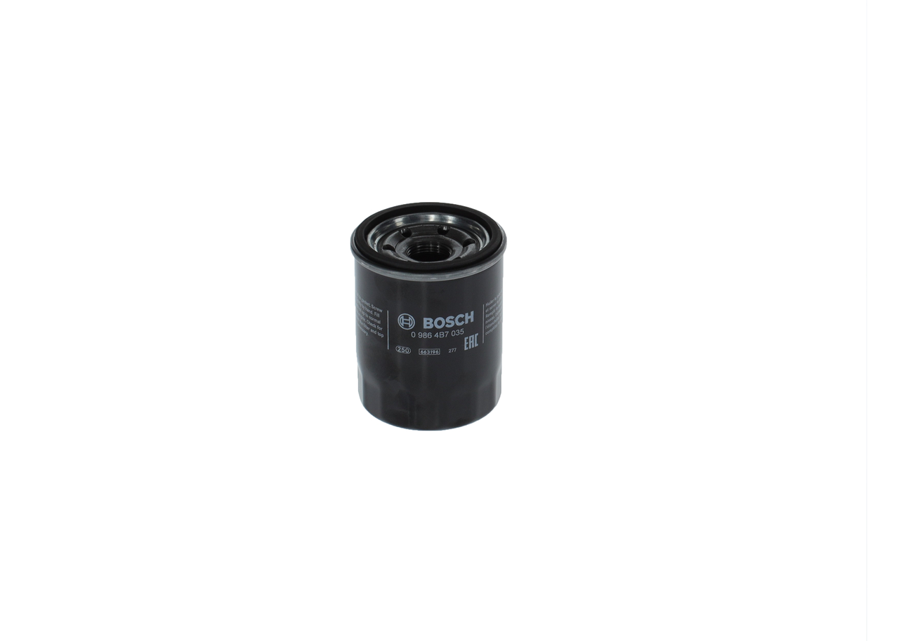 0 986 4B7 035 BOSCH PM 035 Oil filter M 20 x 1,5, Spin-on Filter PM 035 ...